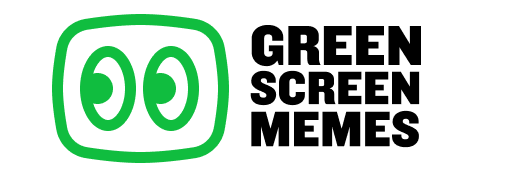 Site Logo bw - Green Screen Memes