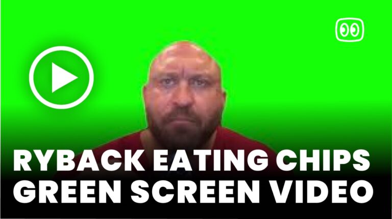 Ryback eating chips Green Screen - Green Screen Memes