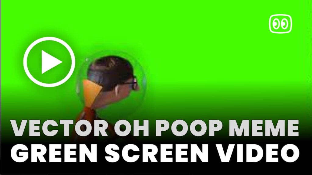 Vector Oh Poop Meme Green Screen - Free MP4 Download