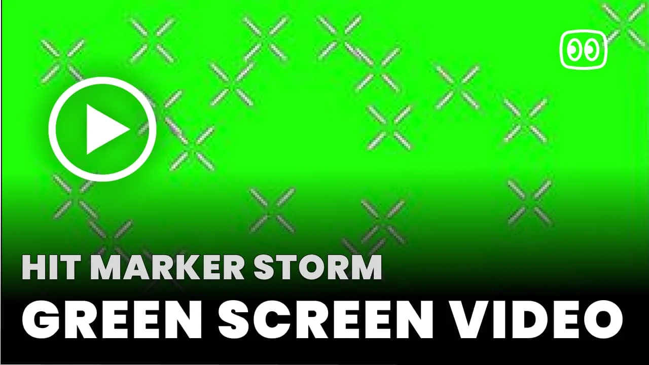 Hit marker storm Green Screen - Video Download MP4