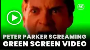 Peter Parker Screaming Green Screen - Green Screen Memes
