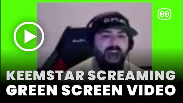 Keemstar Screaming Green Screen - Green Screen Memes