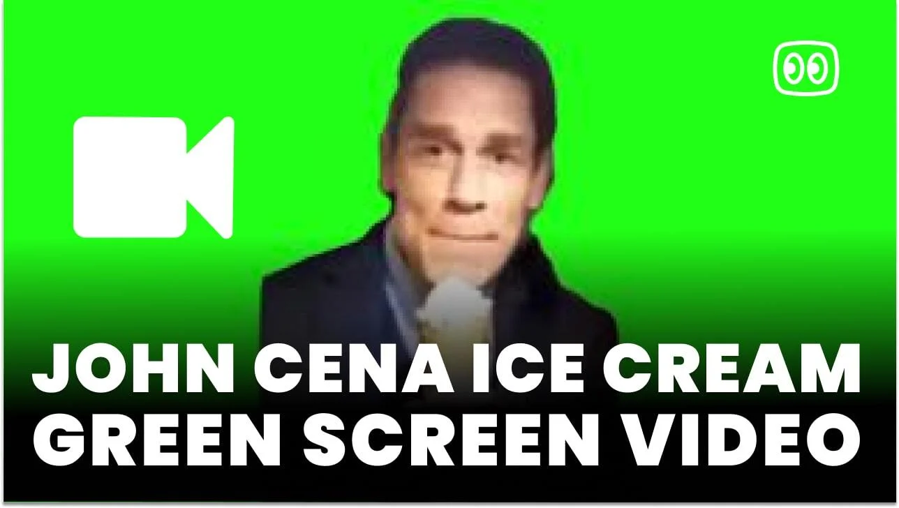 John Cena Ice cream Green Screen - Video Download MP4