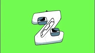 Alphabet Lore Just Z green screen - Download MP4