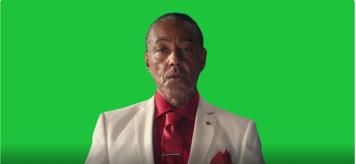 Gus Fring Video Game Green Screen - Video Download MP4