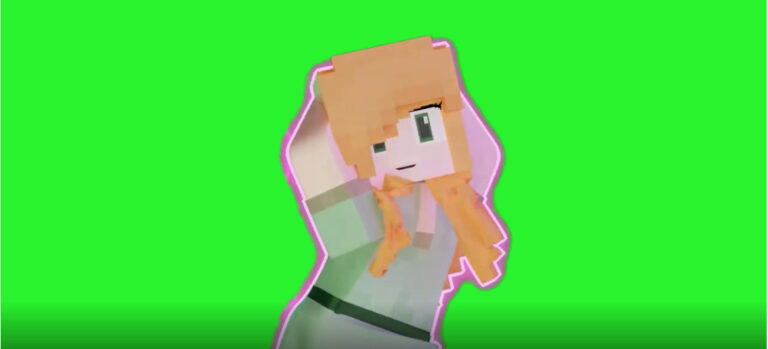 minecraft-alex-dance-green-screen - Green Screen Memes