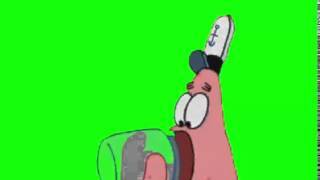 spongebob-patrick-trying-to-open-jar-green-screen - Green Screen Memes