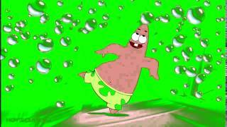 spongebob-patrick-playing-with-bubbles-green-screen - Green Screen Memes