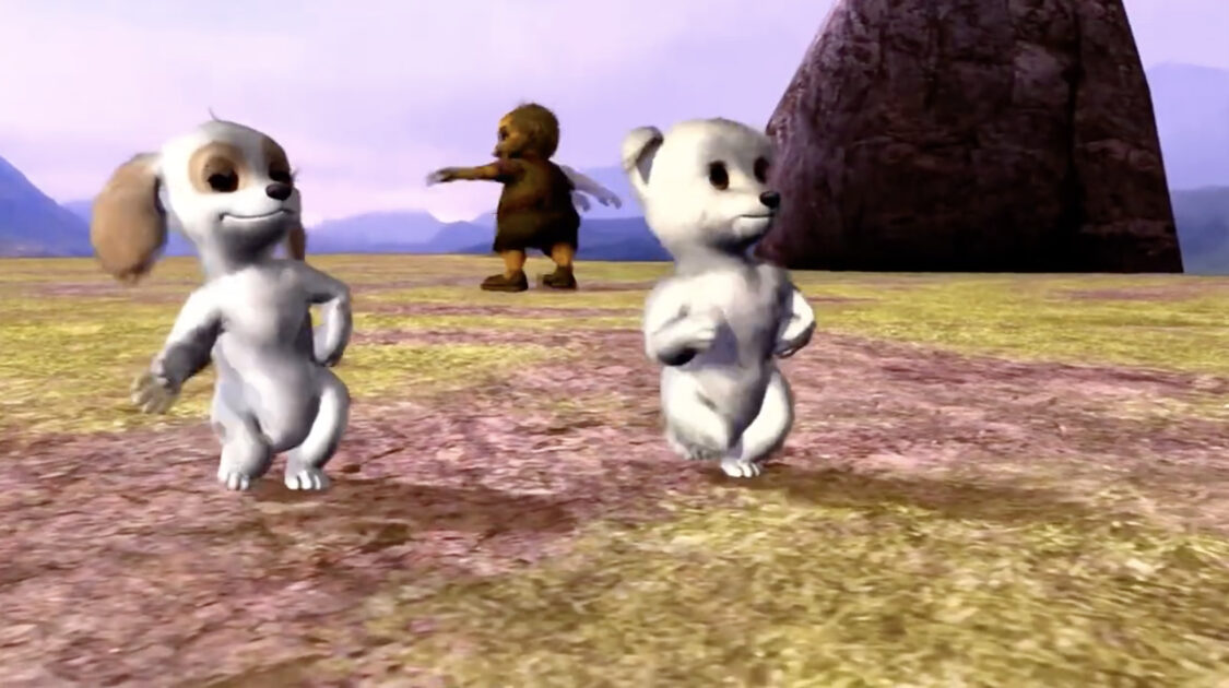 barbie-and-the-diamond-castle-dog-scene-original-meme - Green Screen Memes