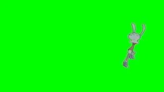 spongebob-squidward-running-endlessly-green-screen - Green Screen Memes