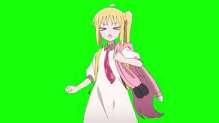 Bocchi The Rock Ikuyo Confused Green Screen - Free MP4 Download