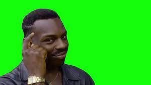 roll-safe-green-screen - Green Screen Memes