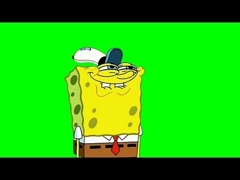 smug-spongebob-just-one-bite-green-screen - Green Screen Memes