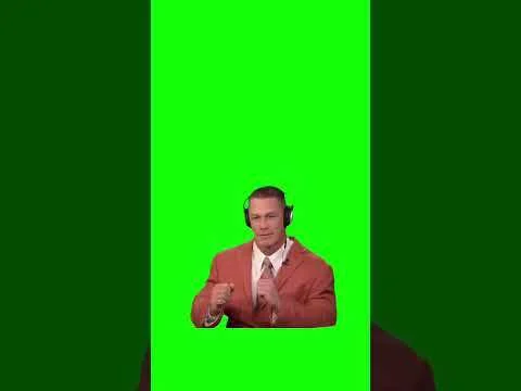 John Cena Dancing TikTok Meme Green Screen - Video Download MP4