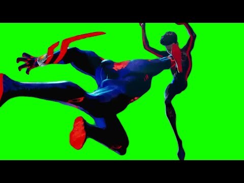 spider-man-2099-vs-miles-green-screen - Green Screen Memes