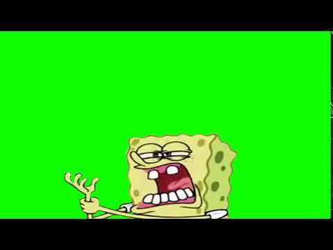 spongebob-hand-cramping-green-screen - Green Screen Memes