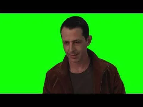 Succession Kendall Roy walking smiling then looking sad green screen ...
