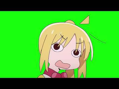bocchi-the-rock-funny-face-nijika-green-screen - Green Screen Memes