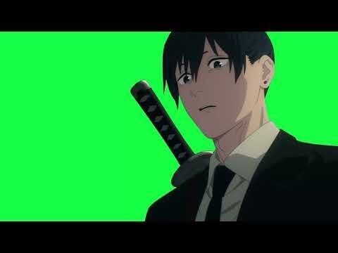 chainsaw-man-anime-green-screen - Green Screen Memes