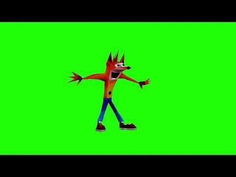 Crash Bandicoot Woah! Green Screen - Video Download MP4