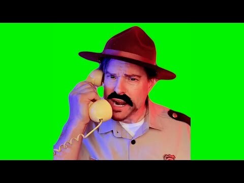 family-singing-as-stranger-things-characters-green-screen - Green ...