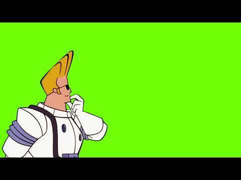 johnny-bravo-emergency-brake-green-screen - Green Screen Memes