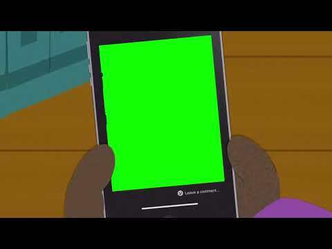 kyle-watching-tik-tok-south-park-green-screen - Green Screen Memes
