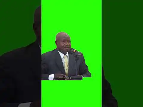 museveni-the-mouth-is-for-eating-green-screen - Green Screen Memes