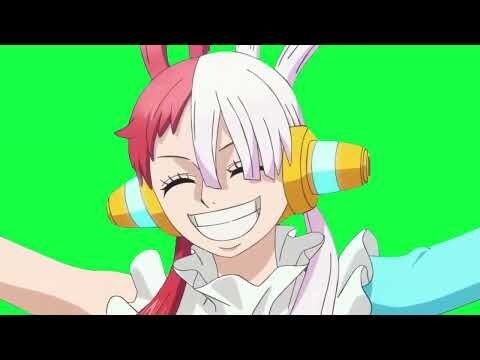one-piece-red-uta-anime-green-screen - Green Screen Memes