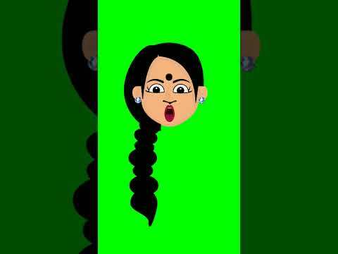 angry-aunty-face-green-screen - Green Screen Memes