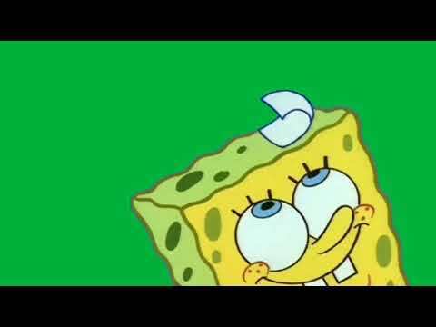 spongebob-and-paper-green-screen - Green Screen Memes