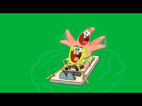 spongebob-and-patrick-sguidward-green-screen - Green Screen Memes
