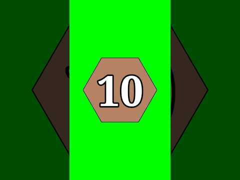 hexagon-shape-timer-10-seconds-countdown-green-screen - Green Screen Memes