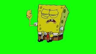 spongebob-showing-the-door-green-screen - Green Screen Memes