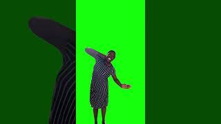woman-dancing-to-eating-green-screen - Green Screen Memes