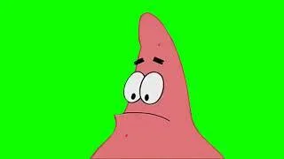 SpongeBob Patrick Blinking Green Screen - Download MP4
