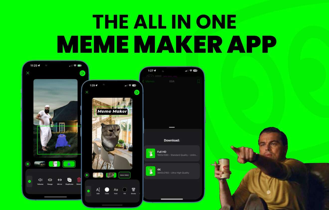 Smacking Lips Meme Green Screen - Video Download MP4