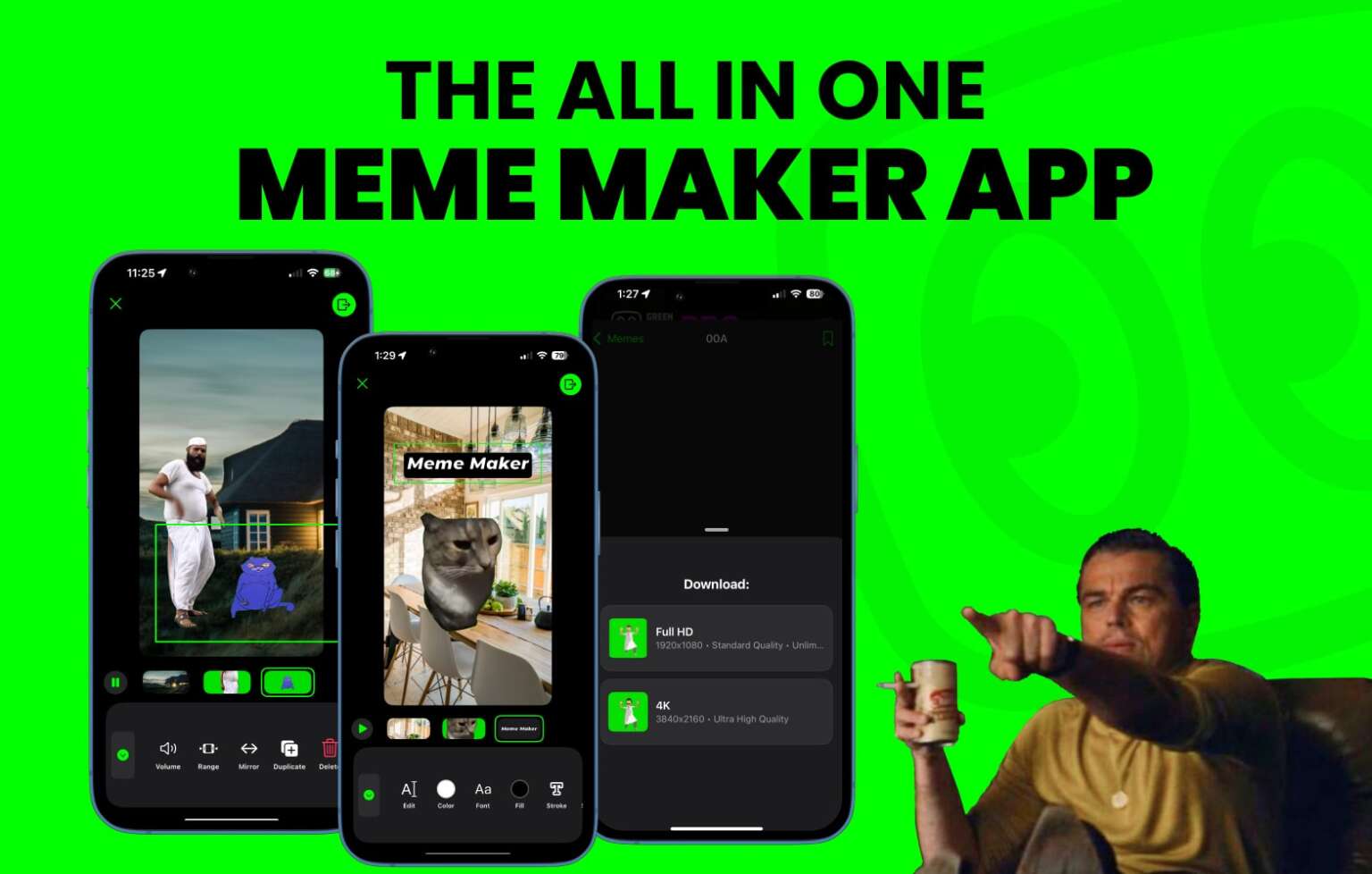 Rizzler meets hasbulla Green Screen Meme - Video Download MP4