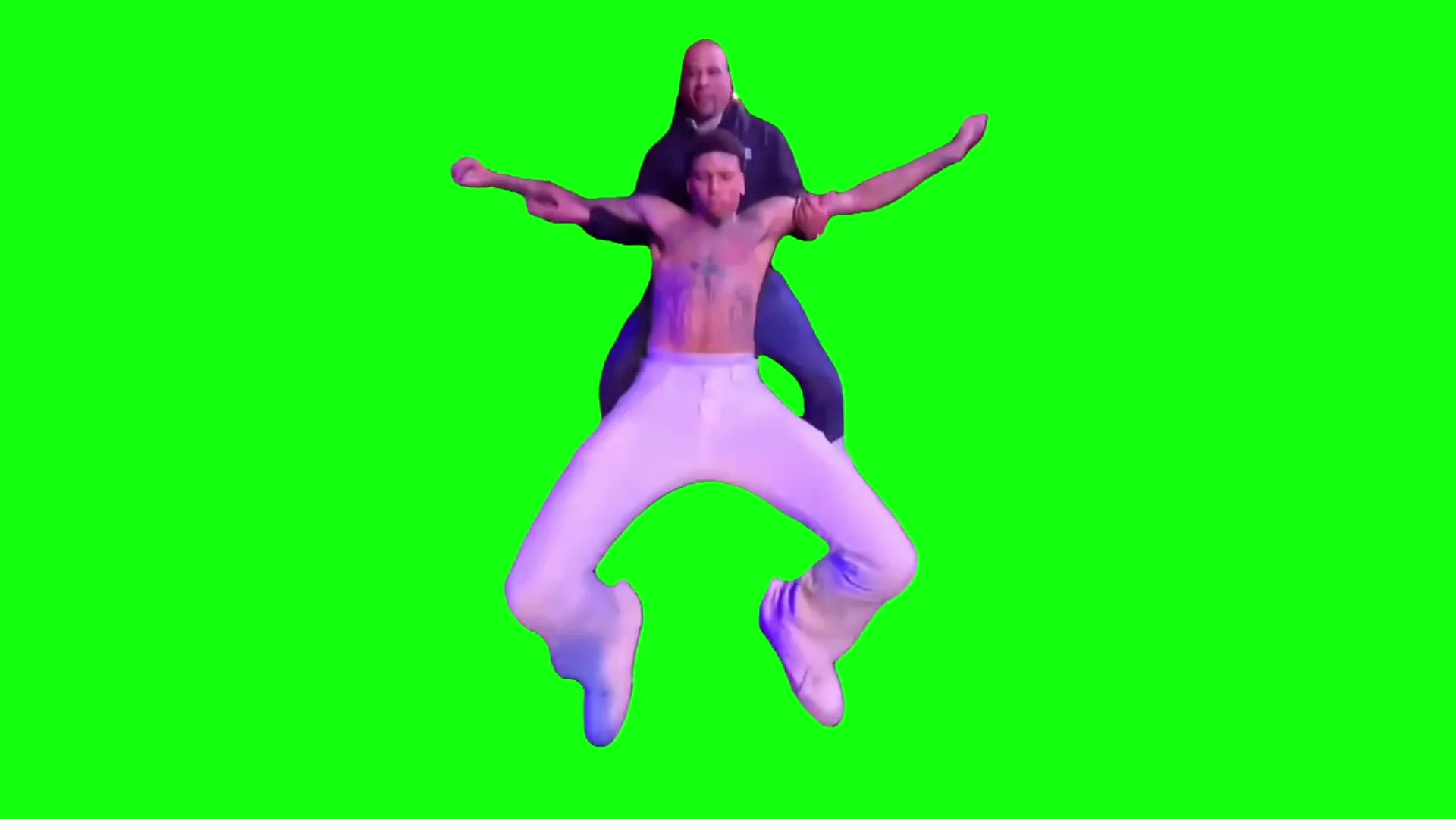 NLE Choppa dance Green Screen - Video Download MP4