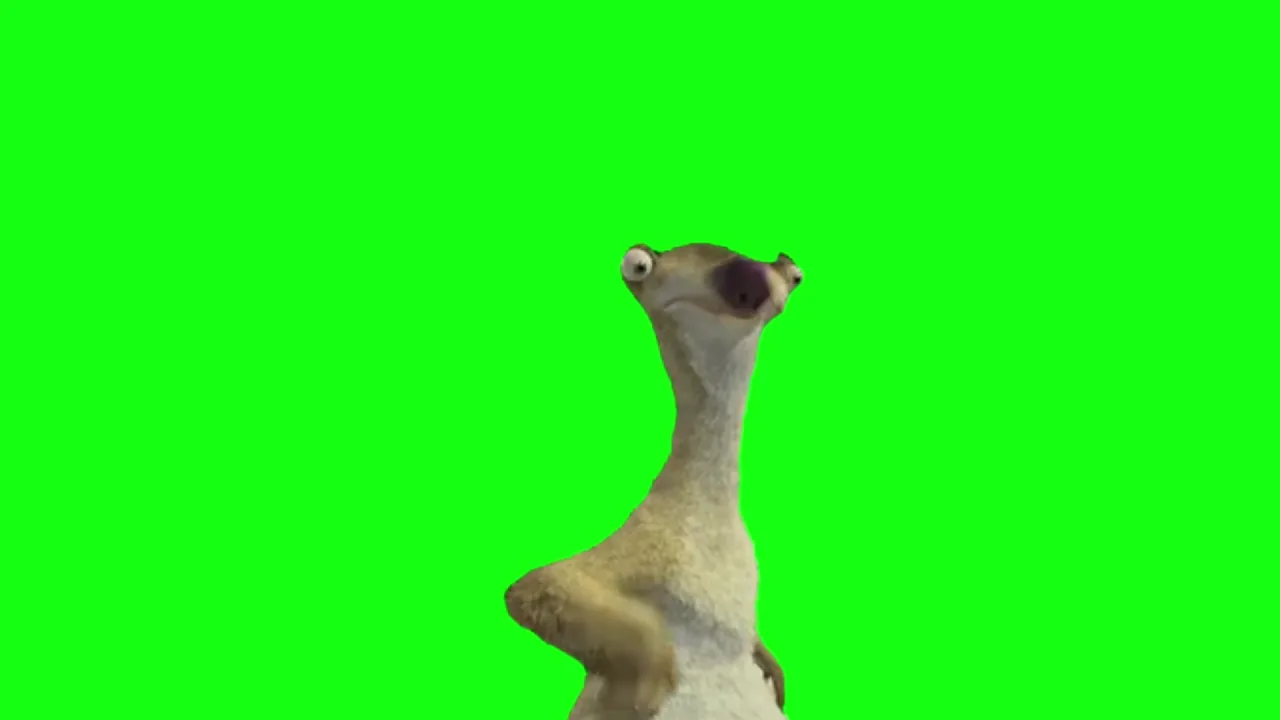 Ice Age meme Green Screen - Free Mp4 Download