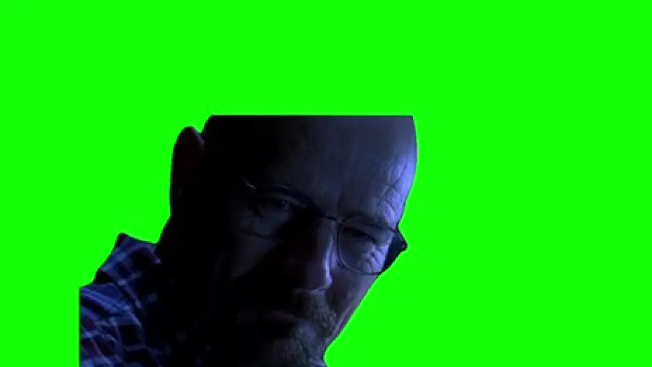 Walter White You got Me Meme green screen - Video Download MP4