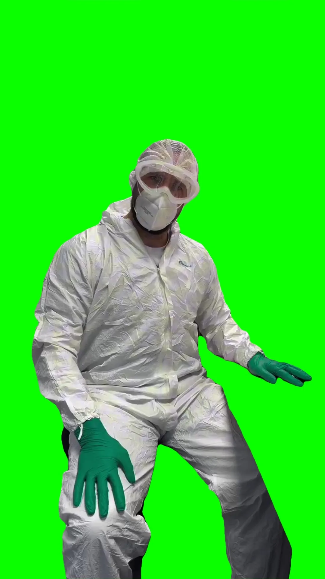 When patients Coughs Meme green screen - Video Download MP4
