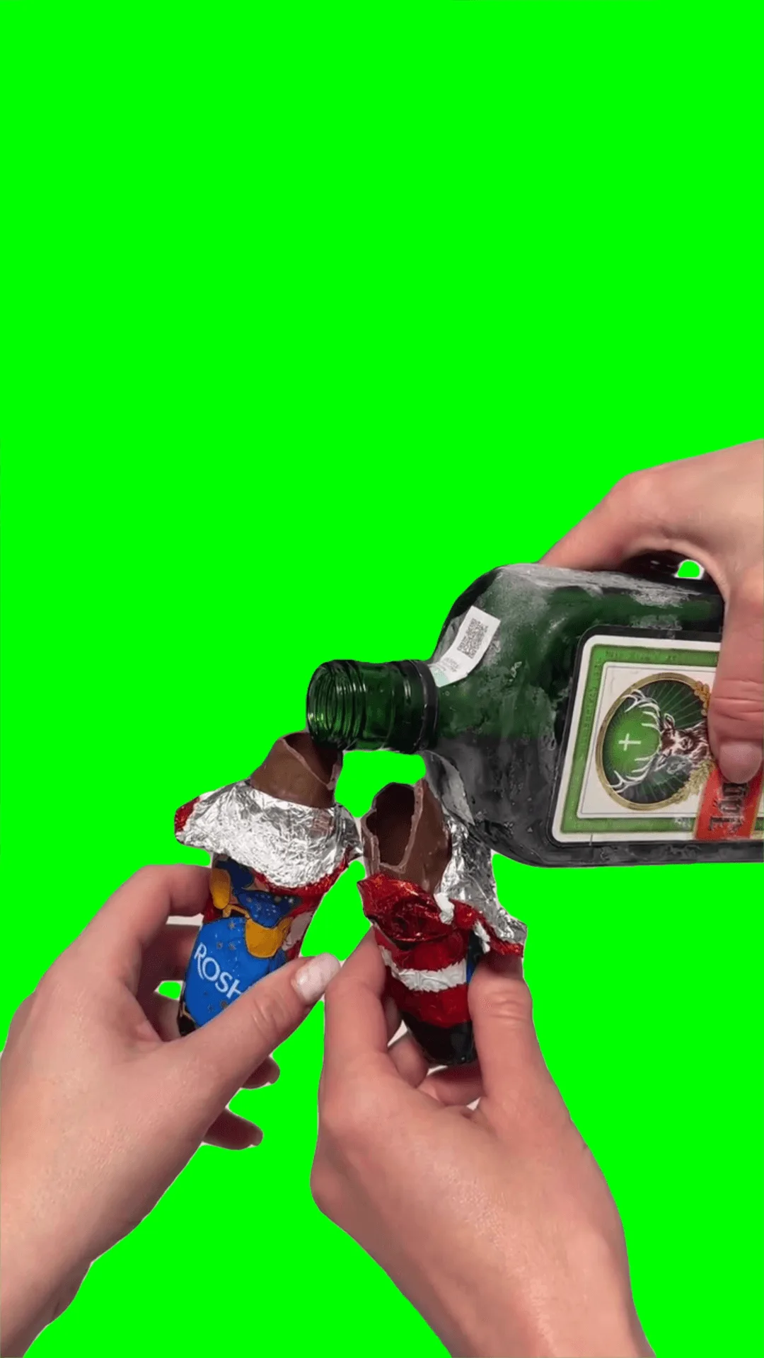 Chocolate Drinks Meme Green Screen - Video Download MP4
