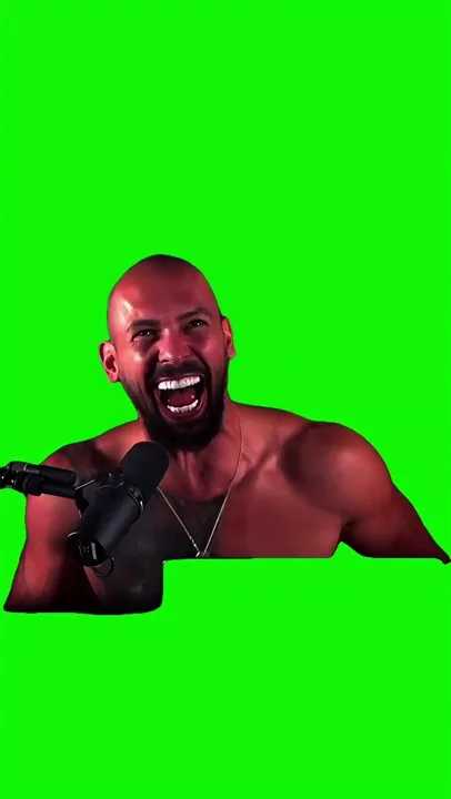 Tate Evil Laugh Meme green screen - Video Download MP4